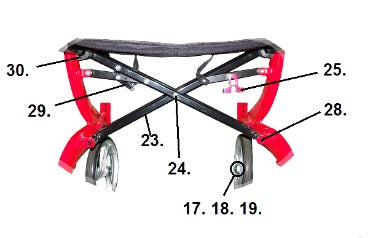 Drive Replacement Parts for RTL10266 - Drive Nitro Rollators – Home ...